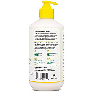Alaffia EveryDay Shea Shampoo and Conditioner - For Normal to Very Dry Hair, Gently Cleanses, Moisturizes, Restores & Protects with Fair Trade Shea Butter, Vegan, No Parabens, Vanilla Mint, 16 Fl Oz Each