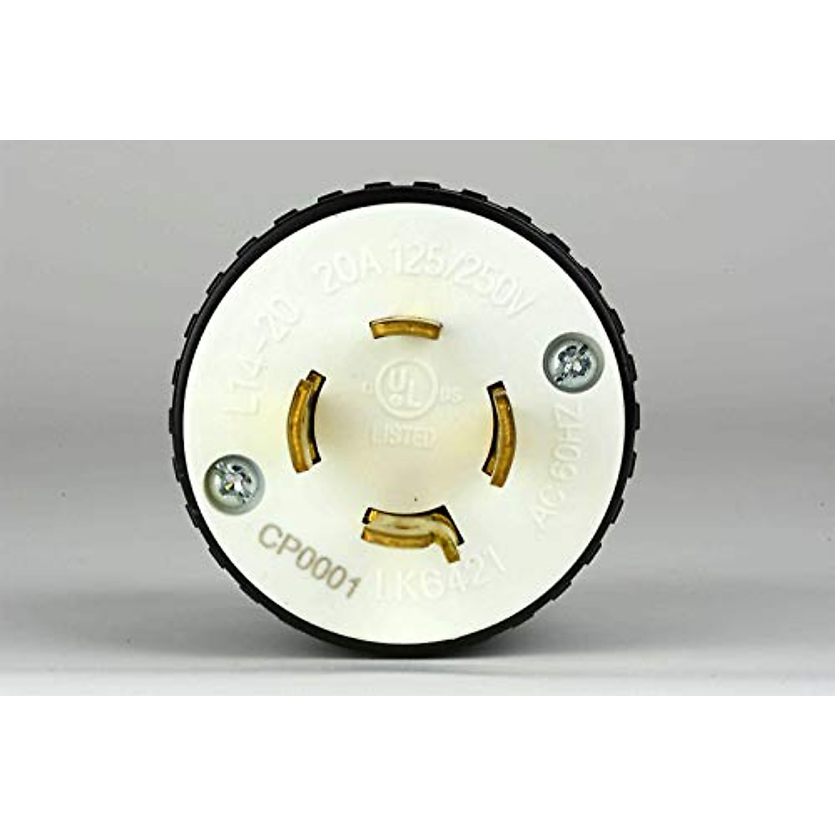 TEMCO NEMA L14-20P / L14-20R Plug Set 20A 125/250V Locking UL Listed / Generator