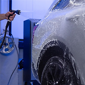 VIKING Hose Nozzle, Garden Hose Nozzle with 8 Spray Patterns, Adjustable Heavy Duty Water Hose for Washing Car, Watering Plants, Washing Pets, and Home Use