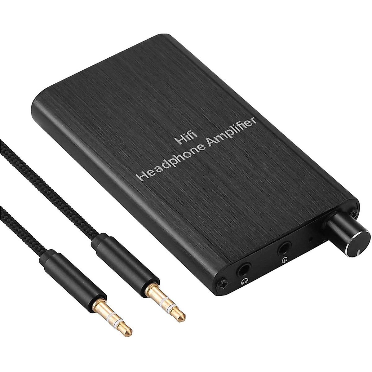 Headphone Amplifier, Portable HiFi Headphone Amp 3.5mm Stereo Audio Gain Switch Support Impedance 16-300Ω Headset for MP3/MP4 /Phones/Digital Players/Computers/Xbox one,PS4,PS5 Controller
