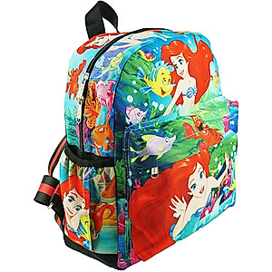 Disney Princess - Ariel Deluxe Oversize Print 12" Backpack - A20272