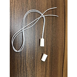 10pcs RC-33 NC Recessed Wired Window Door Contact Sensor Alarm Magnetic Reed Switch White