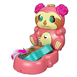Polly Pocket Flip and Find Sloth Compact