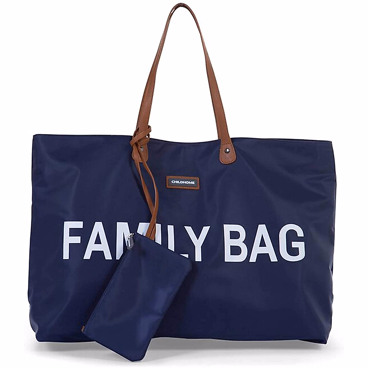 Childhome Family Bag, Baby Diaper Bag, Hospital Bag, Large Diaper Bag Tote for Baby Essential, Magnetic Closure Tote Bag