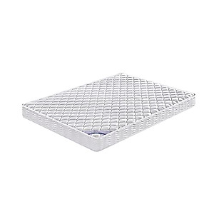 Oliver & Smith Queen Mattress - 6 Inch Hybrid Queen Size Mattress with Pocketed Coil Springs with High Density & Comfort Cold Foam - Eco-Friendly, Breathable Mattress Queen Size Medium Firmness
