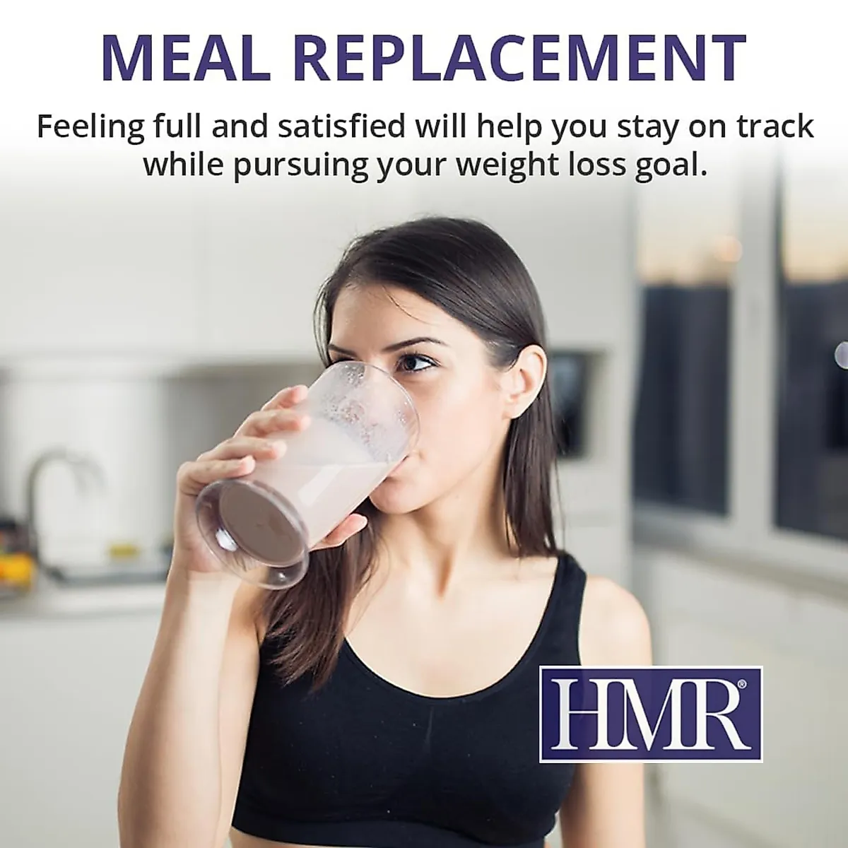 HMR 120 Chocolate Shake Meal Replacement Powder | Chocolate Shake Mix to Support Healthy Weight Loss | 12g of Protein | Nutritional Drink | Low Calorie Food | 12 Servings