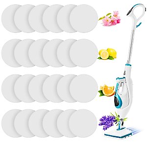 Maitys 24 Pieces Replacement Steam Mop Scent Disc 4 Different Fragrance Discs (Fresh Fragrances)