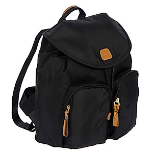 Bric's X-Travel Piccolo City Backpack - 10 inch - Cute Designer Backpack for Women and Men - Black