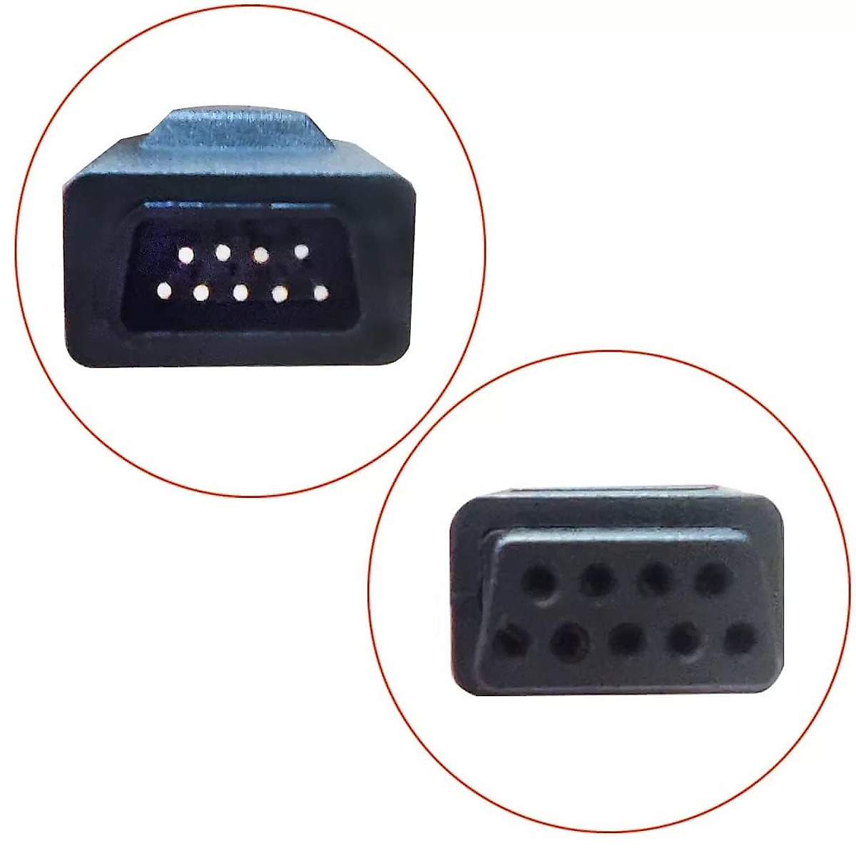 Old Arcade Retro Game Console Controller Extension Cable Compatible for Retro Game Systems, Sega Genesis, 6 Feet – 1.8m (Two Cables)