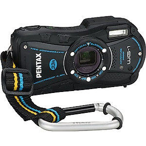 Pentax Optio WG-1 Adventure Series 14 MP Waterproof Digital Camera with 5x Wide-Angle Optical Zoom (Black)