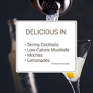 Monin - Sugar Free Triple Sec Syrup, Sweet Orange Flavor, Great for Cocktails, Mocktails, & Mochas, Gluten-Free, Non-GMO (1 Liter)