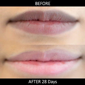 Omorfee 100% Organic Lip Lightening Stick for Dark Lips, Lip Whitening Lipstick with SPF, Natural Lip Balm Protection & Repair, Cocoa Butter, Carrot Seed Oil & Pineapple Extract - 6 Grams/0.21 Oz