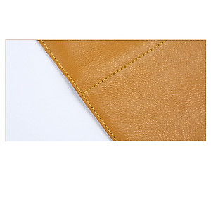 ZHSH Vintage Look Genuine Leather Long Bifold Wallet, Unsex Slim Checkbook Credit Card Purse for Women and men (Rose Red)