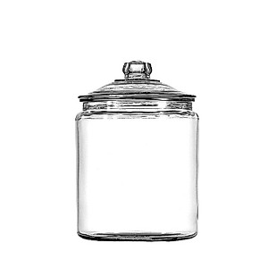 Anchor Hocking Heritage Hill Glass 0.5 Gallon Storage Jar, Set of 1