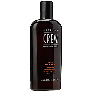 American Crew Body Wash for Men, Tea Tree Leaf Oil, 15.2 Fl Oz