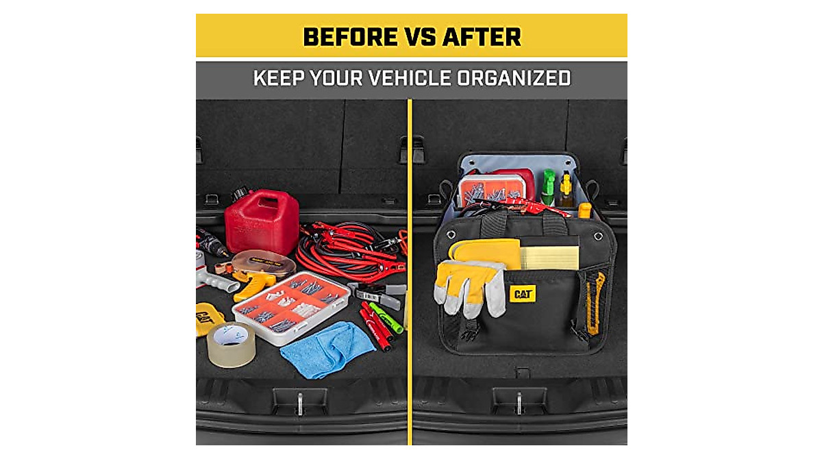 CAT® FlexTrunk Car Organizer - Durable & Expandable