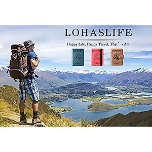 Passport Holder Cover Wallet Case Travel Essentials Passport and Vaccine Card Holder Combo Leather Travel Wallet Rfid Blocking Vacation Must Haves Travel Accessories for Men Women (2#Blue)