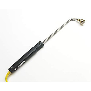 Digital k-Type Thermocouple Thermometer with Angled High Temperature Surface Probe Sensor