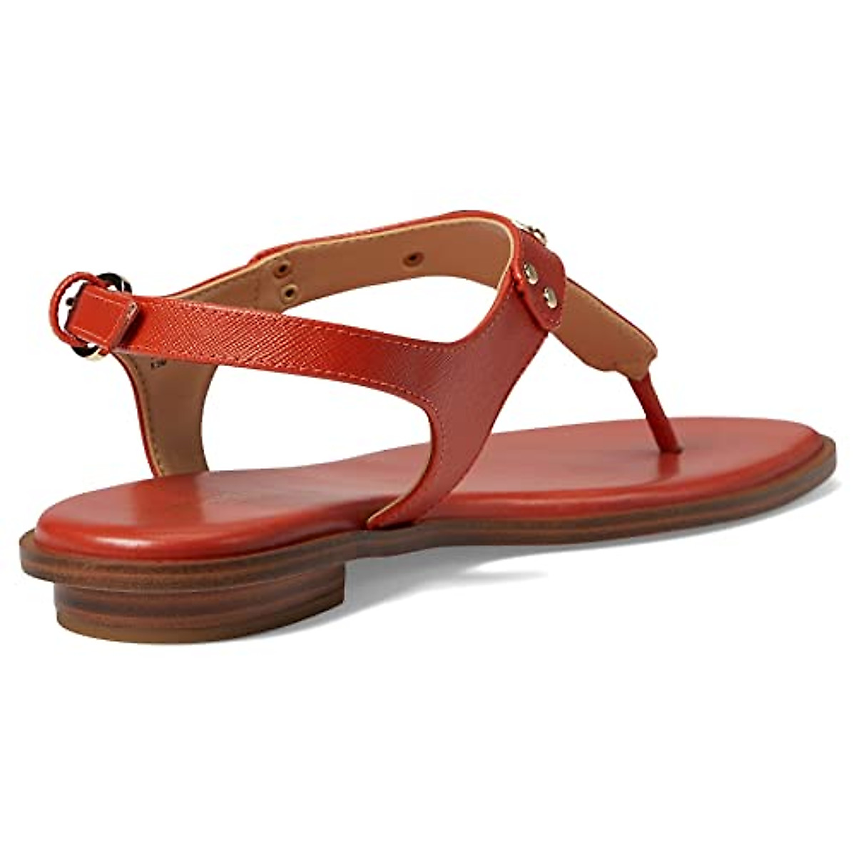 Michael Kors MK Plate Thong Deep Orange 7.5 M