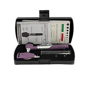 Student Home Use Ent Otoscope Kit Set Led Otoscope 3.5v Plus Extra Bulb Plus Specula Black Otoscope Set Cynamed