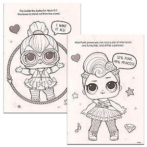 LOL Surprise Coloring and Activity Kit - Bundle with LOL Surprise Coloring Book, Stickers, Paint, Activities, and More | LOL Doll Art Set for Kids, Girls
