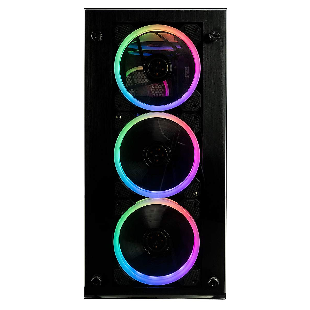 Empowered PC Stratos Micro Gaming Desktop - NVIDIA GeForce RTX 3060, AMD Ryzen 7 5700X, 32GB DDR4 RAM, 512GB NVMe SSD + 2TB HDD, WiFi, Windows 11 Home - Gamer Computer