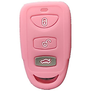 Smart Key Fob Cover Case Protector Keyless Remote Holder for Hyundai Elantra Genesis Sonata Kia Sorento Forte Optima... 2/5000