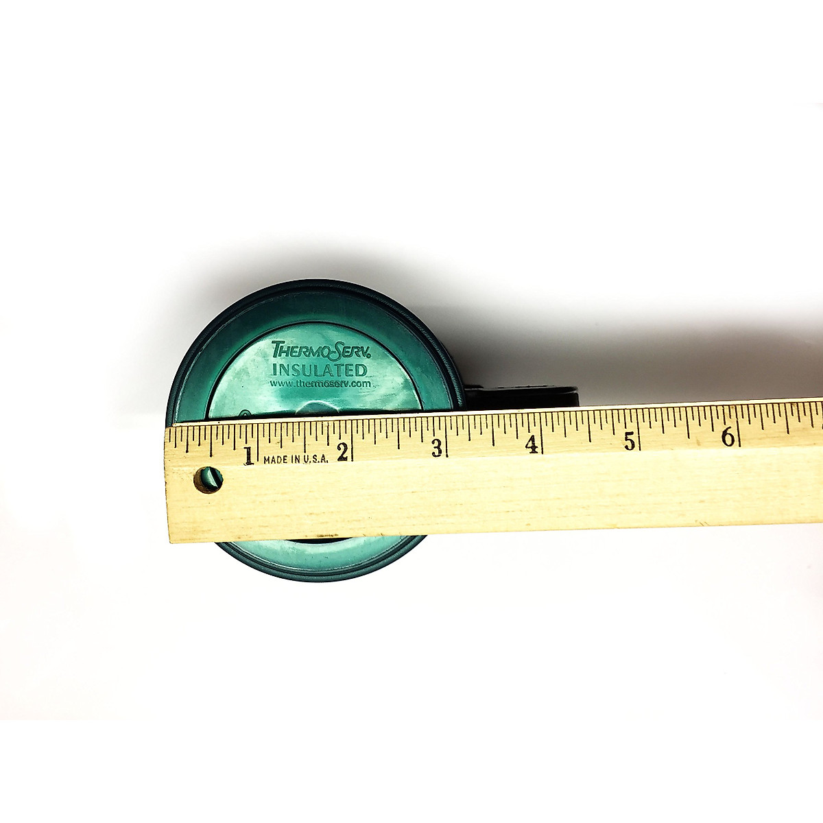 GAMA Electronics 20 oz ThermoServ Foam Insulated Coffee Mug Black/Green Two Pack