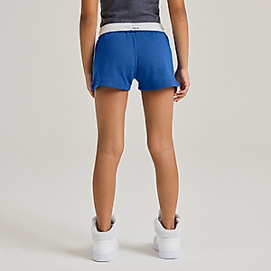 Soffe Girls' Authentic Cheer Short, Royal, Large (3-Pack)