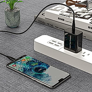 25W USB C Charger and Cable for Samsung Galaxy S23/S23 Plus/S21/S21 Plus/S22 Ultra/S20 FE Note 10 20 A53 A52 5G,A51 Z Flip 3 4/Z Fold 3,Pixel 6 Pro 4A 5 XL,Super Fast Charging Block Wall Power Adapter
