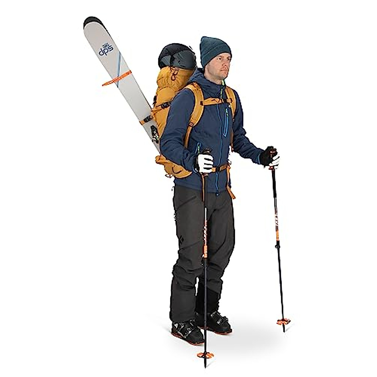 Osprey Soelden 42L Men's Ski and Snowboard Backpack, Black