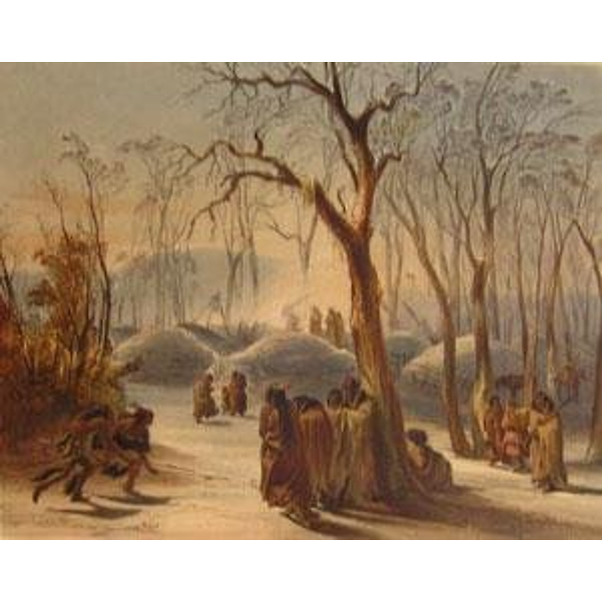 Winter Village of the Minatarres