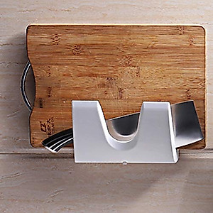 XJJZS Multifunctional Pot Lid Rack Wall Hanging Pot Pot Lid Pot Rack Cutting Board Rack Kitchen Storage Rack