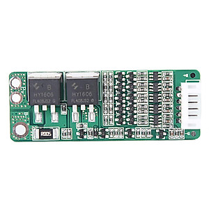 Anmbest 5S 18V 21V 15A 18650 Charger PCB BMS Protection Board, Li-ion Lithium Battery Charger Lipo Cell Module with 6-core Wire