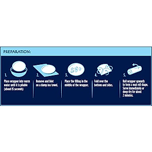 Blue Dragon Spring Roll Wrapper oz, 4.7 Ounce