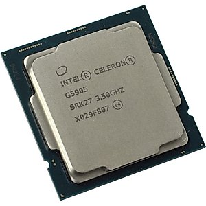 Intel® Celeron® G5905 Desktop Processor 2 Cores 3.5 GHz LGA1200 (Intel® 400 Series chipset) 58W