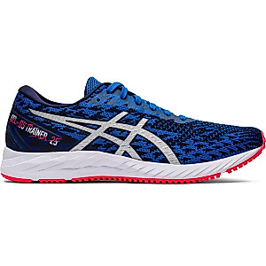 ASICS Women's Gel-DS Trainer 25 Running Shoes, 8.5, Electric Blue/Pure Silver