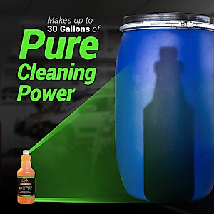 Fuller Brush 2X Power Fulsol Degreaser - Powerful Multi-Surface Degreaser Concentrate - All Purpose Oil, Grease & Grime Cleaner For Bike, Automotive, Grill, Bathroom & Kitchen