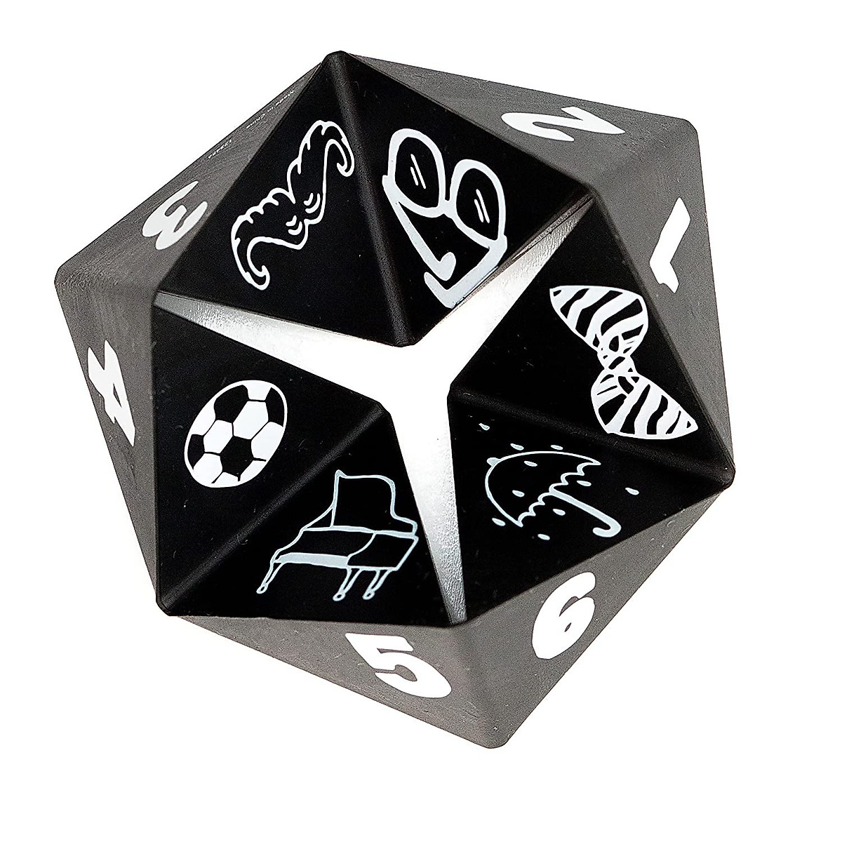 BELLA TUNNO Bella Tunno Beginner Spinner – Educational Baby Teething Toys for Baby Teething Relief, Playtime and Development, Gross Motor Skills, Baby Learning, and Baby Sensory Play, Black