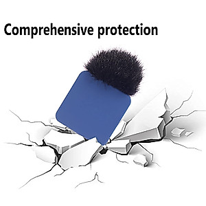 Silicone Case for RODE Wireless Go II/RODE Wireless GO 2 Wireless Microphone System, Compatible with Rode Wireless Go I & Rode Wireless Go II (Black)