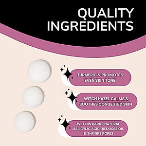 Minimo Bath & Body Genesis Sulfate-Free Turmeric Facial Cleanser | Turmeric Foaming Cleanser For Sensitive Skin | Facial Wash For Women & Men, Oily Skin - 5 fl oz