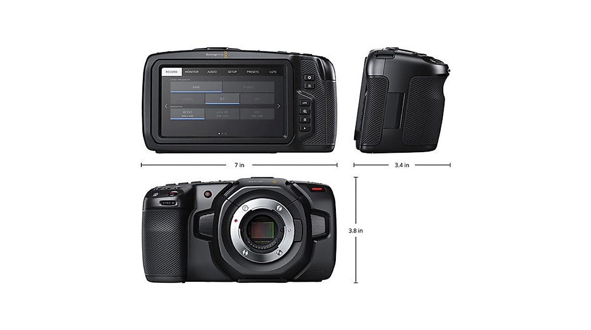 Blackmagic Pocket Cinema Camera 4K Bundle | Pro 4K Video Kit