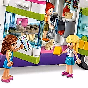 LEGO Friends Friendship Bus 41395 Heartlake City Toy Playset Building Kit Promotes Hours of Creative Play (778 Pieces)