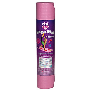 Chi Phresh Yoga Mat & Game (Pink, Kids)