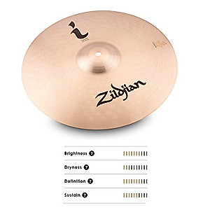 Avedis Zildjian Company 16-inch I Series Crash Cymbal