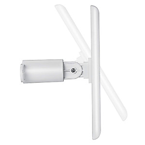 Wasserstein Bundle - Arlo 2-Pack White Solar Panel & 2-Pack 2-in-1 White Universal Gutter Mount Compatible with Arlo Ultra/Ultra 2, Arlo Pro 3/Pro 4, & Arlo Floodlight