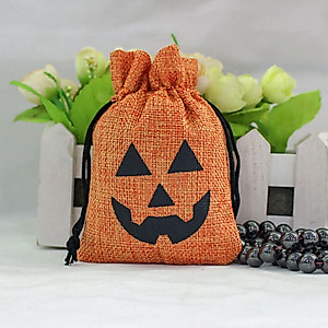 YYSS, Halloween Pumpkin Crossbody Bags Women Novelty Devil Shoulder Chain Purse Bat ornament Fashion PU Trick or Treat Shoulder Handbag Creative Cute bag with Drawstring Candy Bag (Brown), m