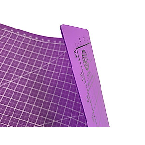 KC GLOBAL A1 (38"x26") Professional Grade Self-Healing Cutting Mat (Purple) - Odor-Free, Reversible, Eco-Friendly, Durable Bright Surface. Premium Desk Mat for Crafters, Quilters, and Hobbyist