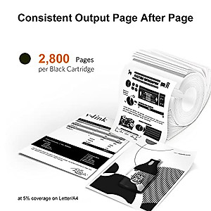 v4ink 201X Remanufactured Toner Cartridge Replacement for HP 201X CF400X 201A CF400A High Yield Black Toner for use in HP Color Pro M252dw M252n MFP M277dw M277n M274N Printer, 2 Pack