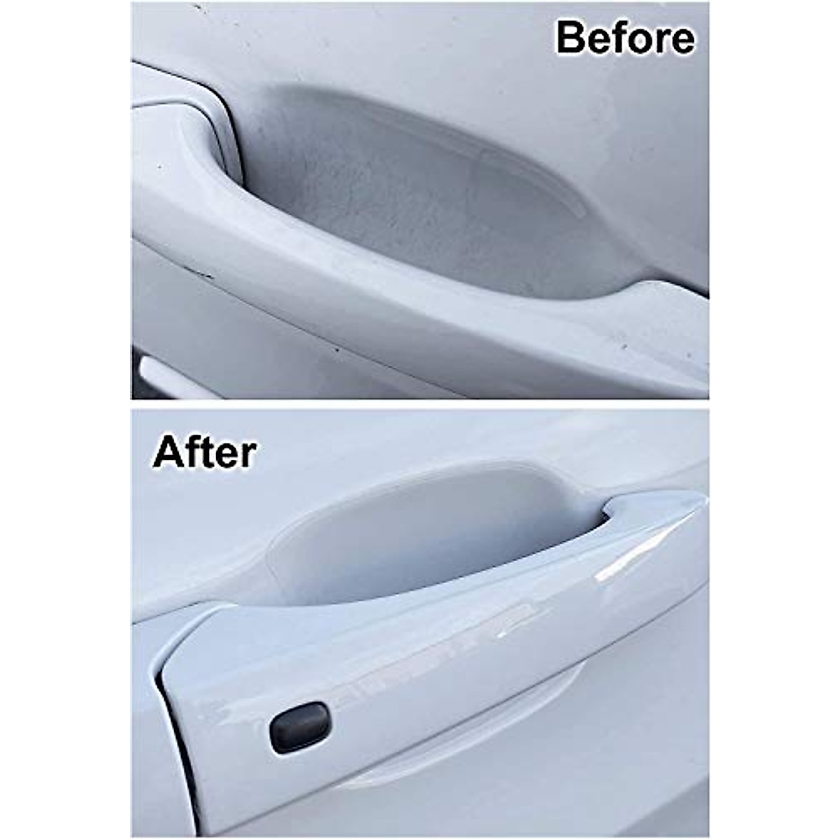 YelloPro Custom Fit Door Handle Cup 3M Anti Scratch Clear Bra Paint Protector Film for 2017 2018 2019 2020 2021 Jeep Grand Cherokee Laredo E Limited Trailhawk Overland Altitude 75th Anniv SUV